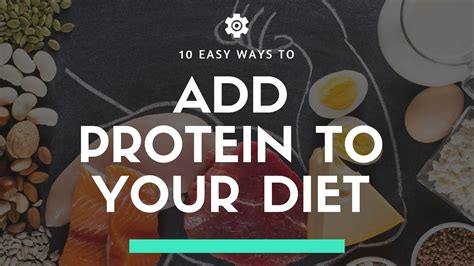 10 Easy Ways To Add Protein To Your Diet Rasterecap