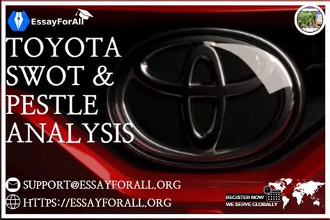 Toyota Swot And Pestle Analysis Essay For All