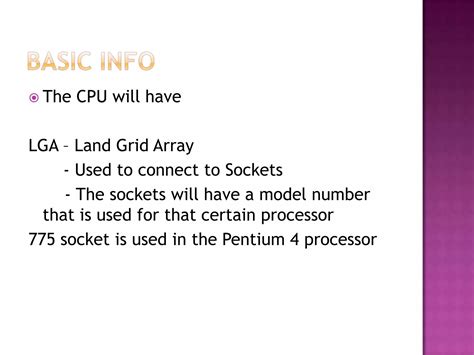 Cpu Presentation PPTX
