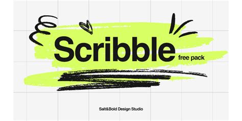 Abstract Scribble Pack For Creative Branding