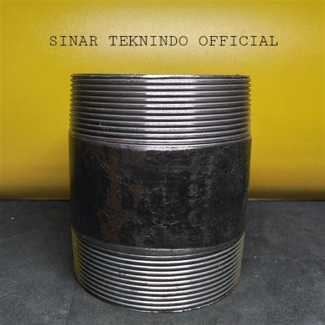 Jual Inchian Dratpipa Neple Carbon Steel Besi 3 ×10 Cm Jakarta