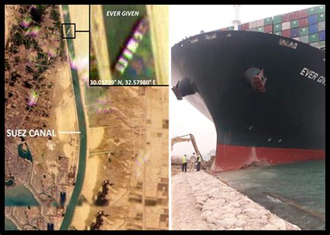 Suez Canal Blocked For Third Day As Container Ship Remains Stranded
