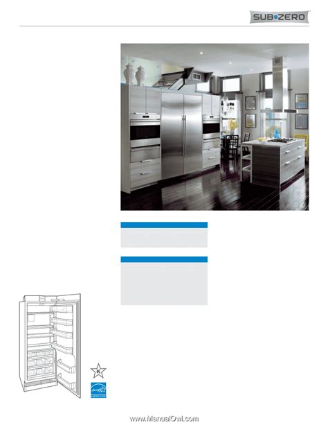 Sub Zero Ic 30rid Ic 30rid Quick Reference Guide