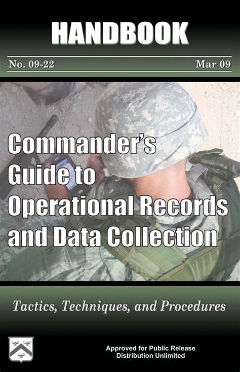 CALL Releases Handbook To Help Units Save Vital Info Article The United States Army