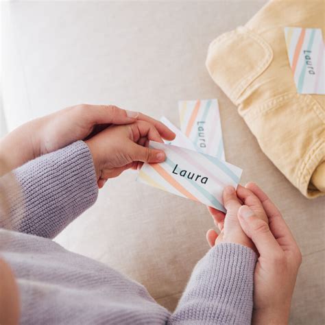 Custom Fabric Labels Personalized Fabric Labels
