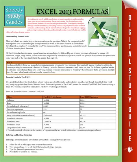 Excel 2013 Formulas Ebook De Speedy Publishing Epub Rakuten Kobo Canada