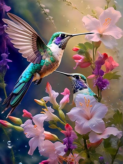 Hummingbird Diamond Painting Kits For Adults 5d