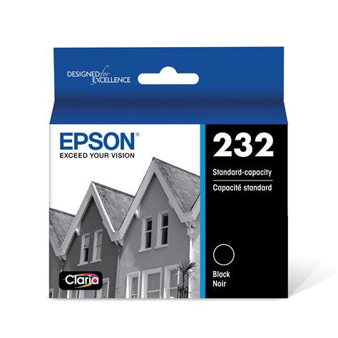 EPSON T232 Claria Genuine Ink Standard Capacity Black Cartridge