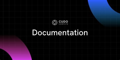 Getting Started CUDO Compute Docs