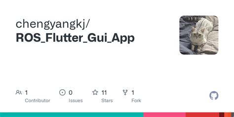 GitHub Chengyangkj ROS Flutter Gui App