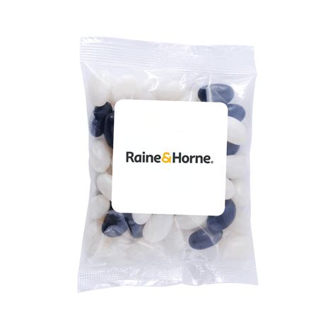 Corporate Colour Mini Jelly Beans In 50 Gram Cello Bag Ll31450 Raine