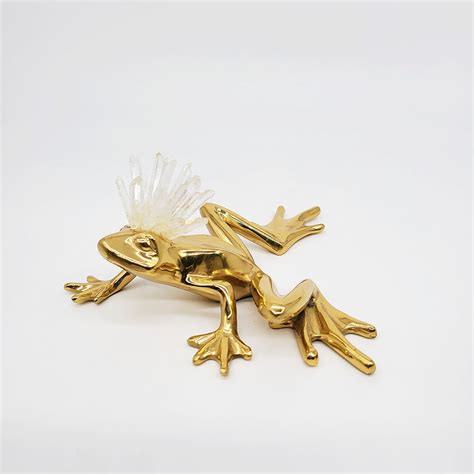 Brass Frog Gallery In Blue