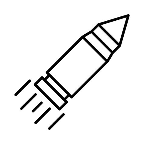 Premium Vector Bullet Line Illustration