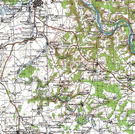 Немда 2003 карта