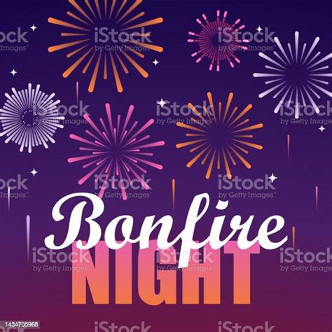 Spanduk Vektor Malam Api Unggun Ilustrasi Stok Unduh Gambar Sekarang