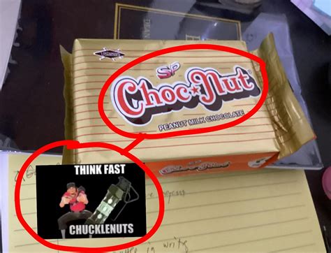 Think Fast Choconuts R Namesoundalikes