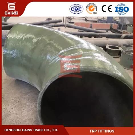 Gains Grp Fitting Suppliers 1 2 Fiberglass Elbow China Frp Y Type Pipe