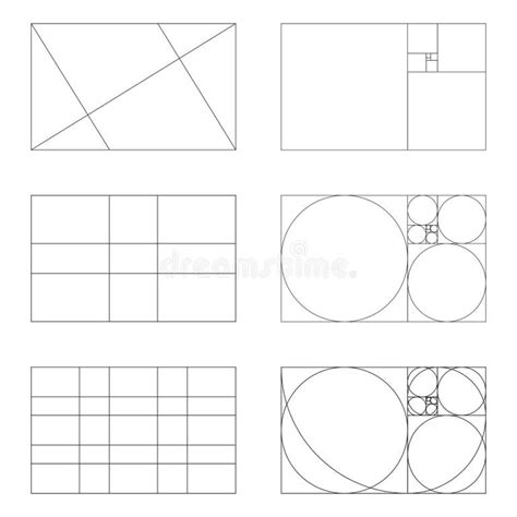 Proportions Rectangles Stock Illustrations 104 Proportions Rectangles