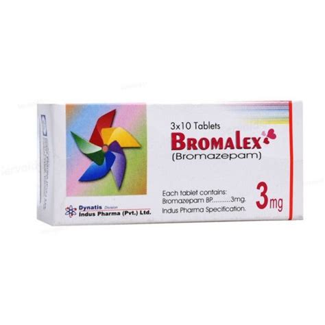 Bromalex 3mg Tab 30s