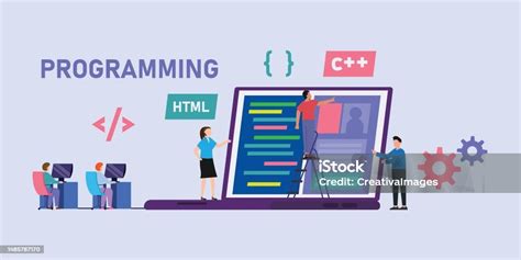 Teknik Pengembangan Programmer Pemrograman Perangkat Lunak Ilustrasi