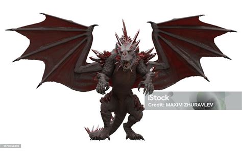 판타지 드래곤 고립 에 화이트 3d 일러스트 0명에 대한 스톡 사진 및 기타 이미지 0명 3차원 형태 고대의 Istock