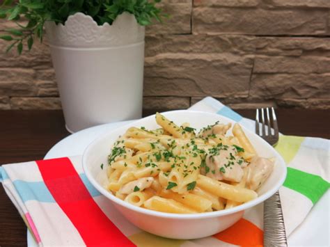 Tomillo Laurel Y Otras Cosas De Comer Pasta Alfredo Con Pollo