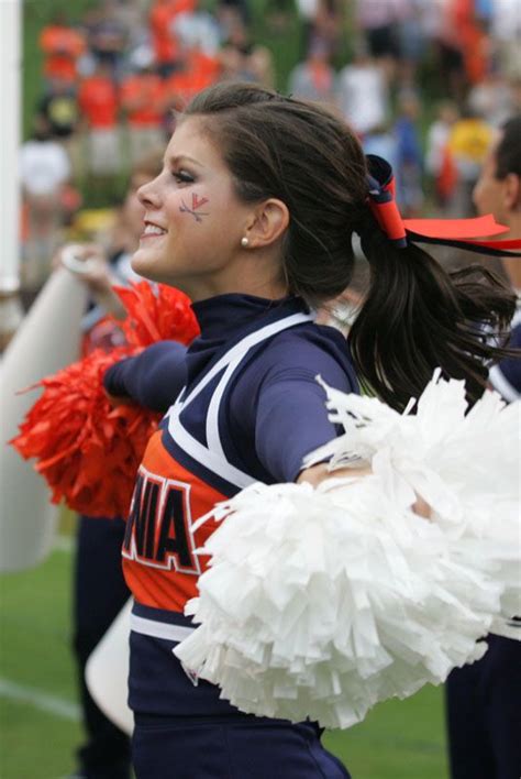 Uva Cheer College Cheerleading Girls Are Awesome Cheerleading