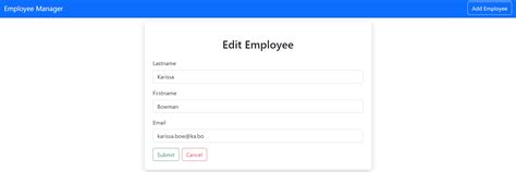 GitHub MrRfifa Employee Manager A React Spring Boot Application For Managing Employees