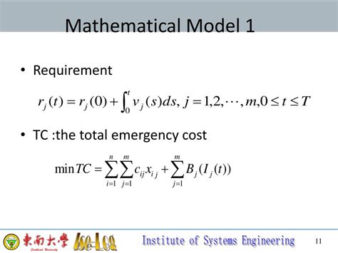 Ppt Emergency Material Dispatching Model Based On Particle Swarm Optimization Powerpoint