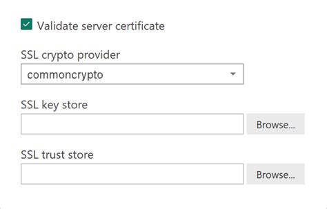 SAP HANA Encryption Power Query Microsoft Learn