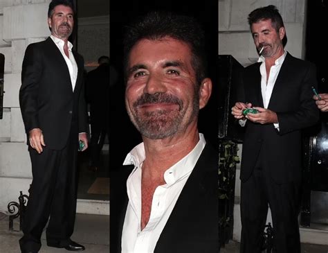 Simon Cowell Fuels Concern Over Face On Date Night With Fiancée Lauren