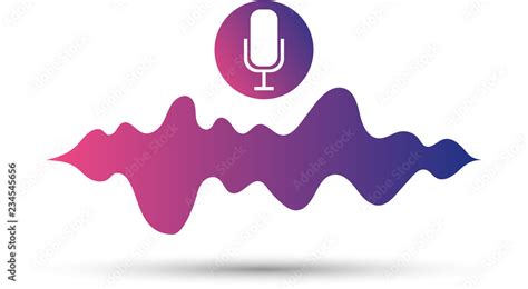 Voice Assistant Microphone And Sound Wave Talk Equalizer Of Sound