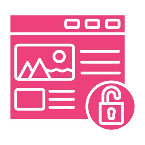 Unsecure Free Icon