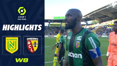 FC NANTES RC LENS Highlights FCN RCL YouTube
