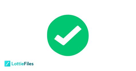tick icon animation by man jung tseng lottiefiles