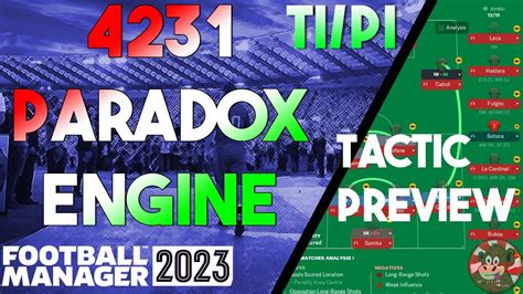 FM23 4231 Paradox Engine Tactic Preview YouTube