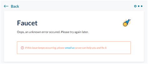 Ether Unable To Get Test Eth For Goerli Testnet And It Is Showing