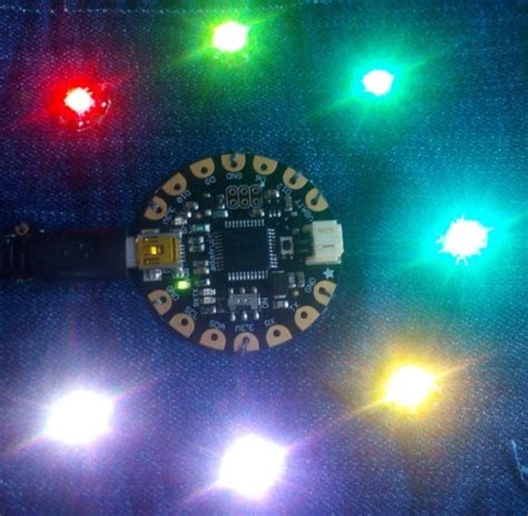 How To Use The Adafruit Flora Board Arduino Tutorial Duino