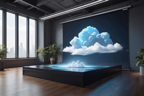 Premium Ai Image Hologram Projector Screen With Cloud System Technology