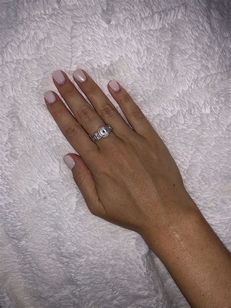 Light Pink Dip Nails Subtle Nails Gel Powder Nails Dipped Nails