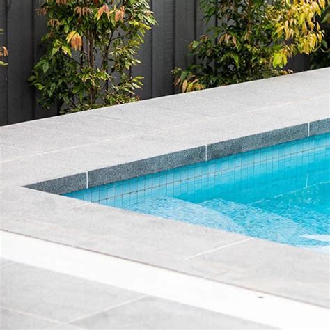 Dove Granite Drop Down Pool Coping POOL COPING TILES NON SLIP STONE