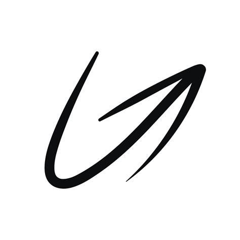 Arrow Vector Hand Draw Dynamic Style 9944640 Vector Art At Vecteezy