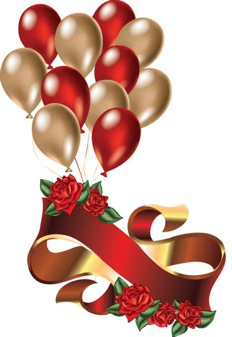 Elementos En Png Con Motivos De Cumpleaños Arte Digital Happy