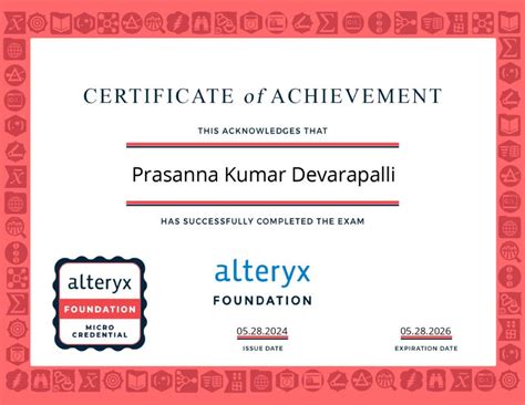 Prasanna Kumar Devarapalli On Linkedin Alteryx Dataanalytics Microcredentials Designercore