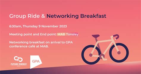 Gpa Engineering On Linkedin Fill Gpa Group Ride And Networking Breakfast