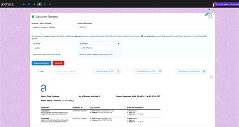 how to scan containers for vulnerabilities with anchore federal