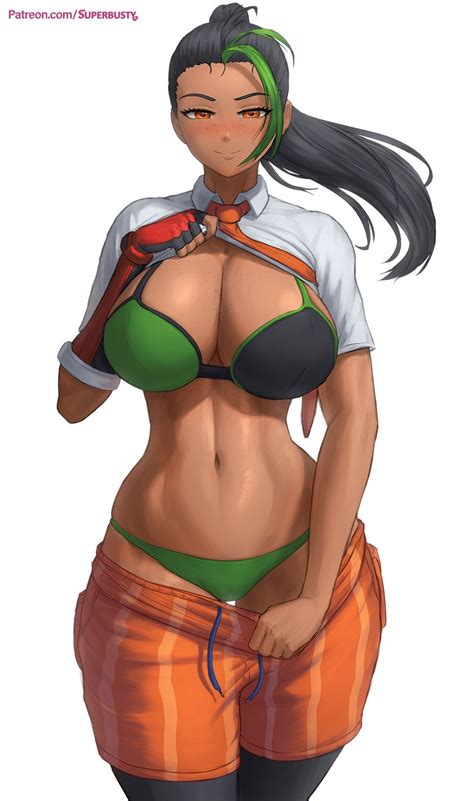 Nemona Superbusty Pokemon Ranimemidriff