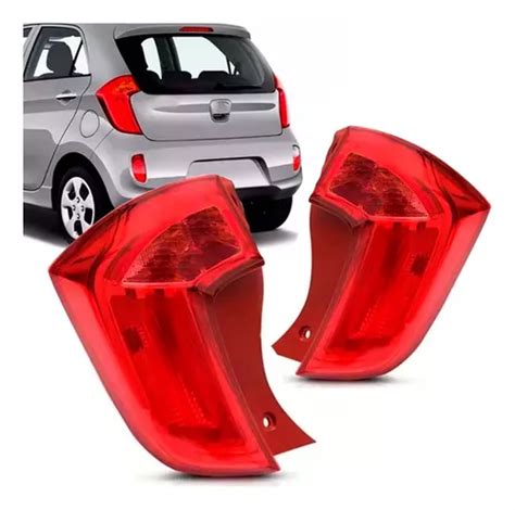 Lanterna Traseira Kia Picanto Bicolor Par Parcelamento Sem Juros