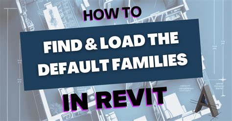 Revit How To Find And Install Default Libraries Atkins Technical Consulting
