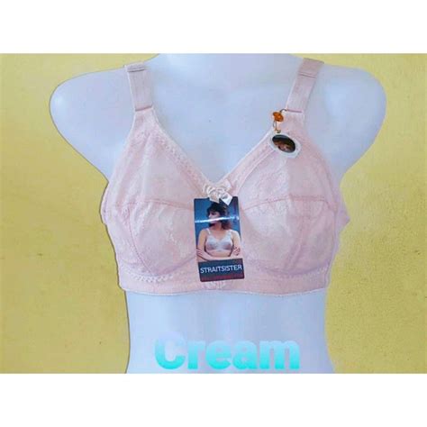 Jual Strait Sister Bra Sister Doreen Bra Tanpa Busa Dan Kawat 100